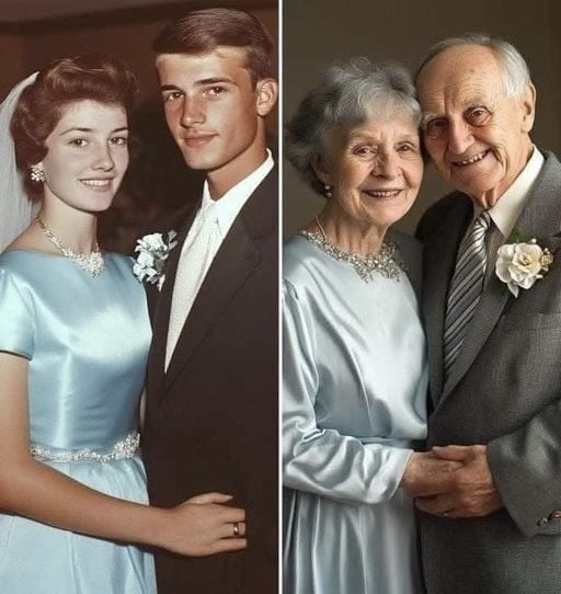 Photos Show Elderly Married Couple Celebrating 76 Years Together ...
