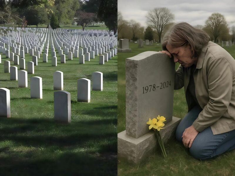 I thought I was ready to face my past… until I saw the grave next to my ...