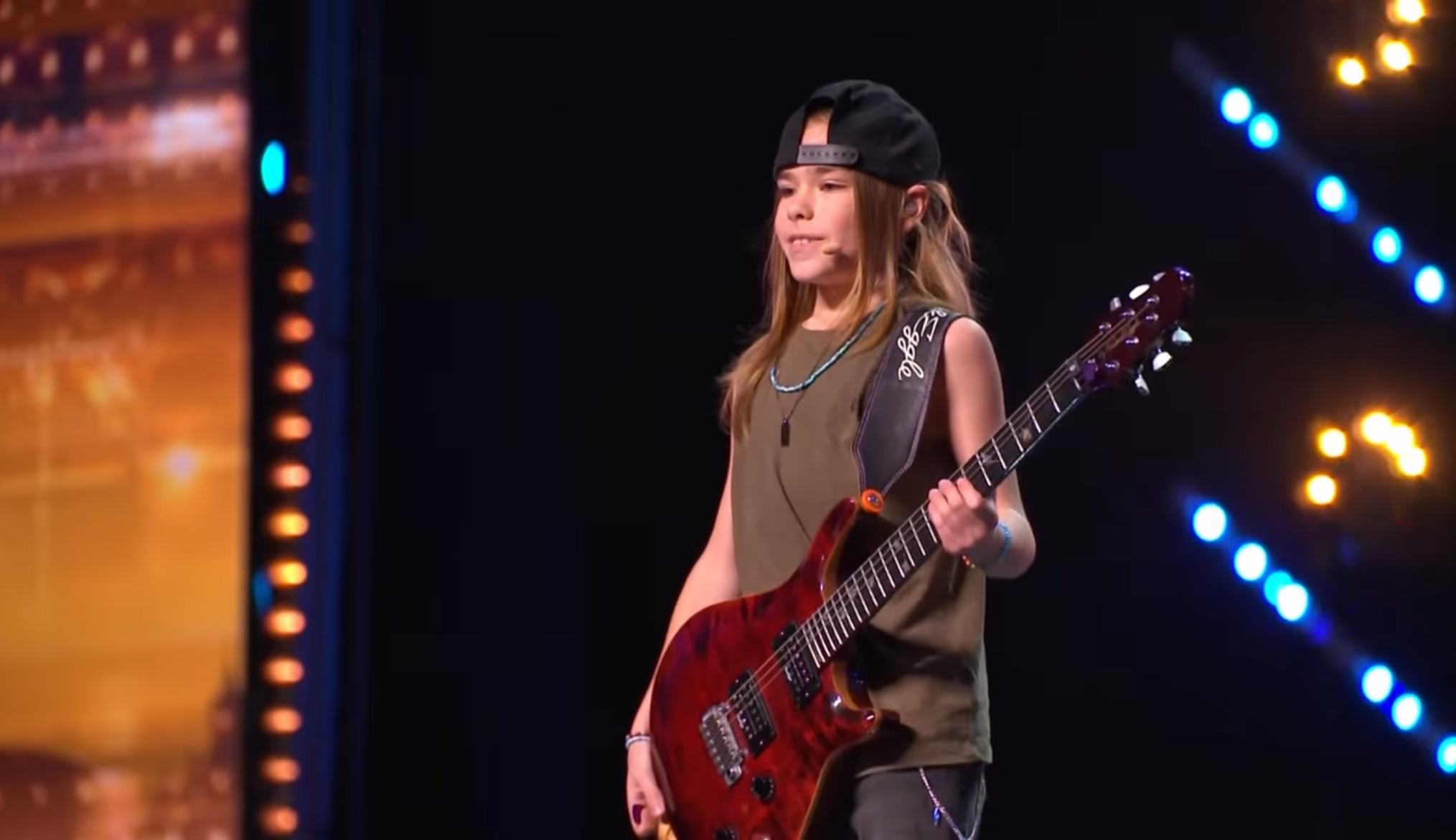 THE GOLDEN ROCKER! 11-Year-Old Guitarist Olly Pearson Shreds Queen’s ...